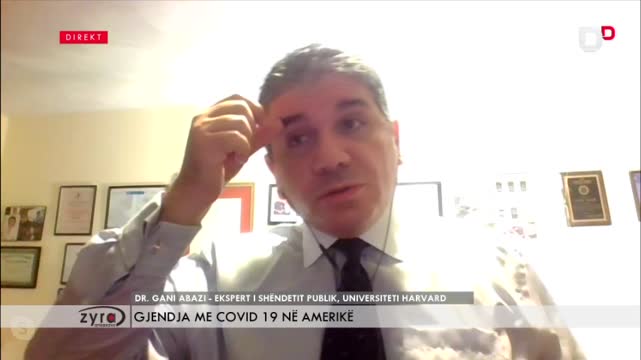 Gjendja me Covid-19 në Amerikë, Dr.Gani Abazi - Ekspert i Shëndetit ...