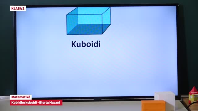 Klasa 2 - Matematikë - Kubi dhe kuboidi | GjirafaVideo
