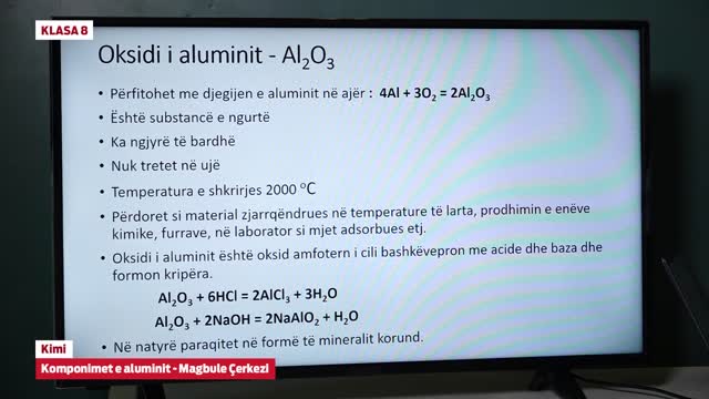 Klasa 8 - Kimi - Komponimet e aluminit | GjirafaVideo