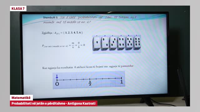 Klasa 7 - Matematikë - Probabiliteti në jetën e përditshme | GjirafaVideo