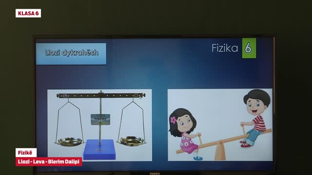 Klasa 6 - Fizikë - Llozi - Leva | GjirafaVideo