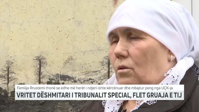 VRITET DËSHMITARI I TRIBUNALIT SPECIAL, FLET GRUAJA E TIJ | GjirafaVideo VRITET DËSHMITARI I TRIBUNALIT SPECIAL, FLET GRUAJA E TIJ | GjirafaVideo