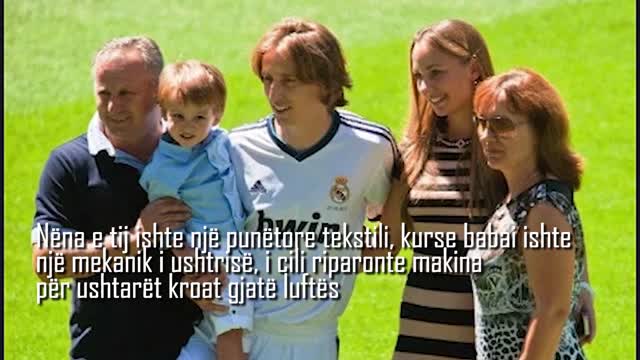 Luka Modrić, nga jeta e një refugjati dhe me shumë vuajtje - te trofeu ...